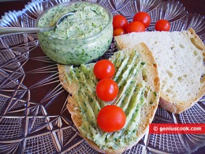 The Recipe for Aromatic Green Butter | Salads & Snacks# | Genius cook ...