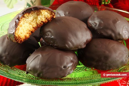 Marzipan Cookies with Chocolate | Baked Goods# | Genius cook - Healthy ...